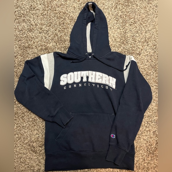 Champion | Tops | Southern Ct State University Hoodie | Poshmark